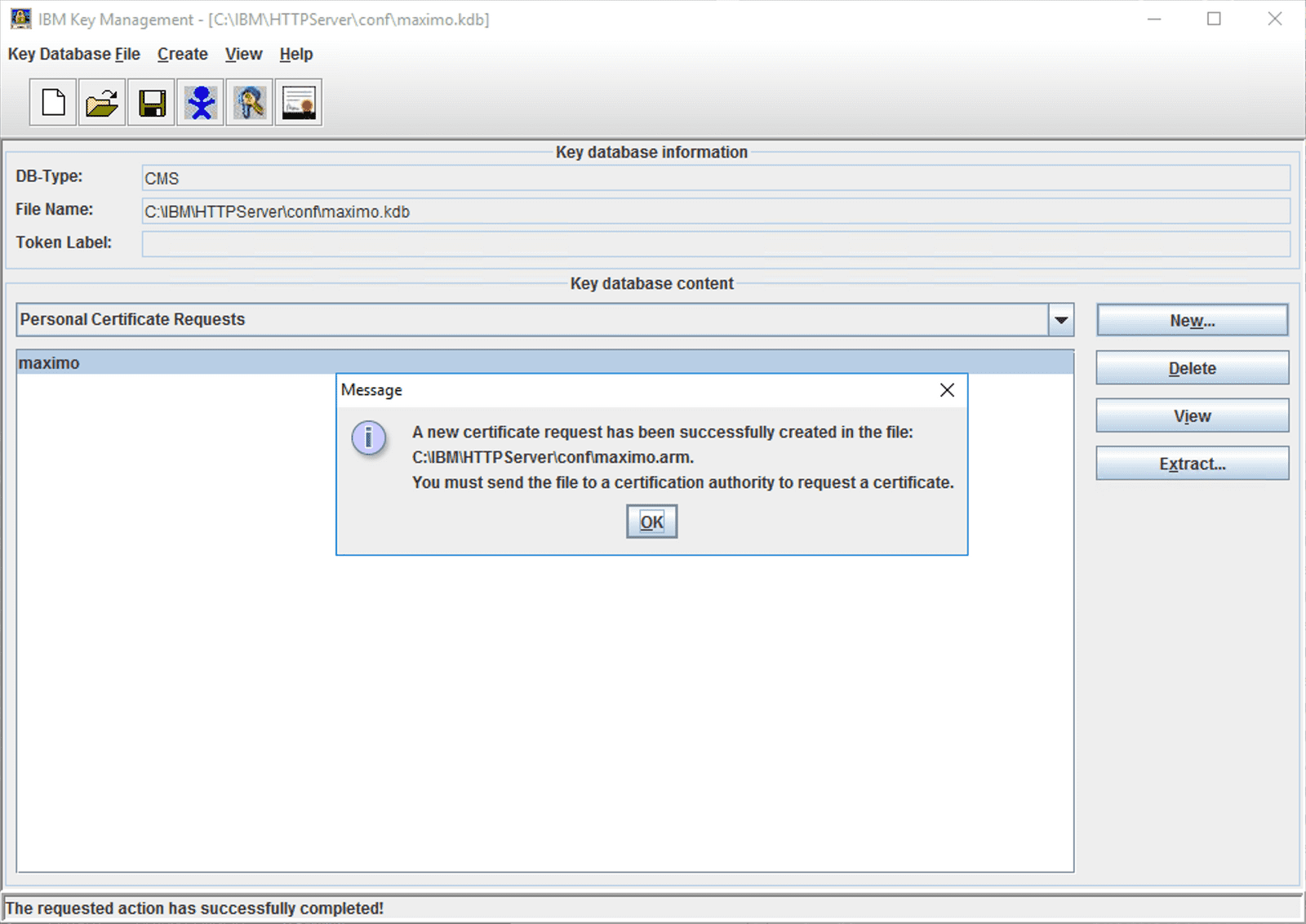 Sharptree Blog Enabling Ssl For Maximo With Ihs