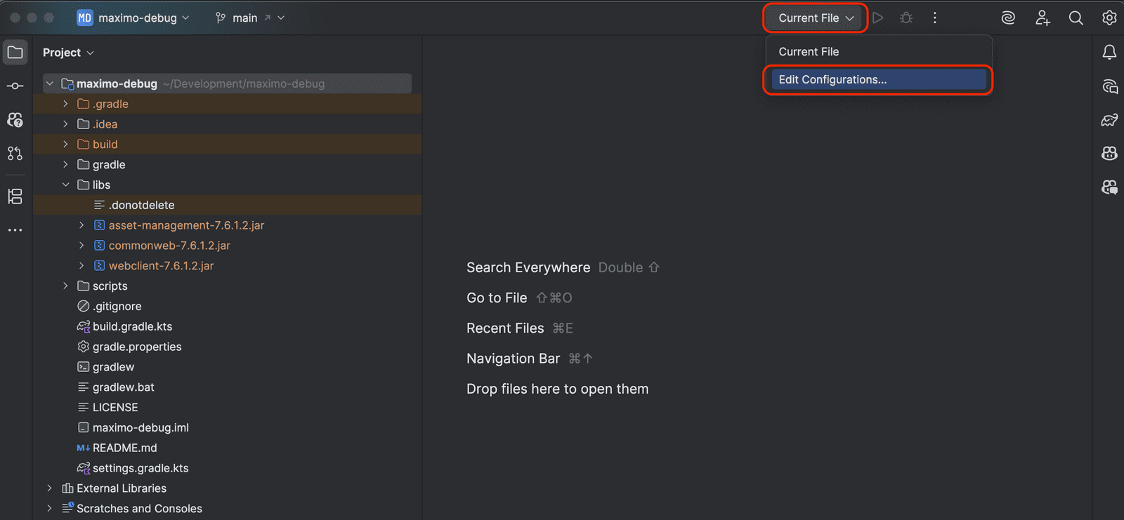 Sharptree | Blog | Using IntelliJ to remote debug Maximo and Manage.